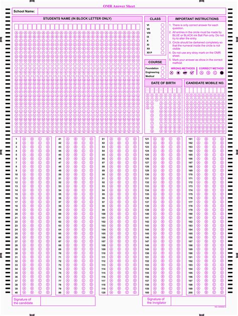 Omr Sheet Download Gpssb At Qiana Flowers Blog
