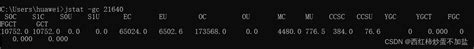 jdk命令行jstat：虚拟机统计信息监视工具 jdk17 jstat csdn博客