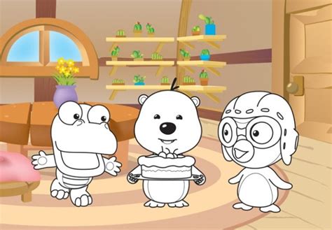 뽀로로 색칠공부 도안 모음 네이버 블로그