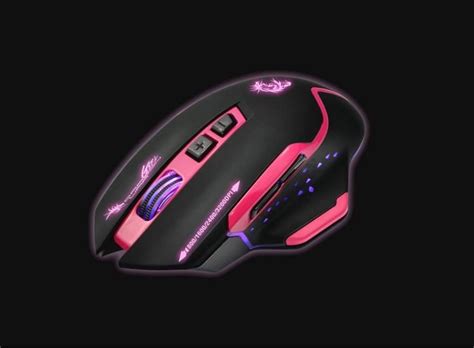 Dragonwar Blue Sensor Mouse Ele G17 Pink