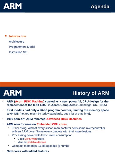 Mces Unit 1 2 Arm Instruction Set 2023 Pdf Central Processing Unit