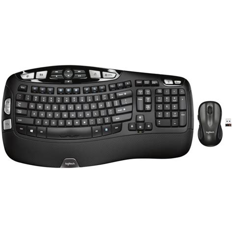 Log920002555 Logitech Mk550 Wireless Wave Keyboard Mouse Combo Usb