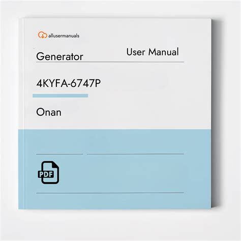 Onan Generator Manual Download