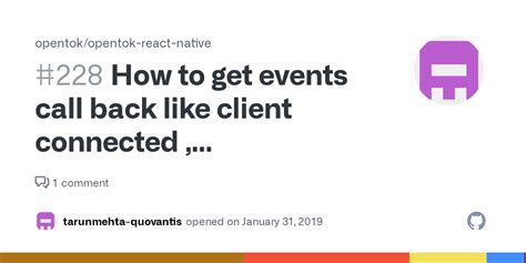 how to get events call back like client connected disconnected and so on · issue 228