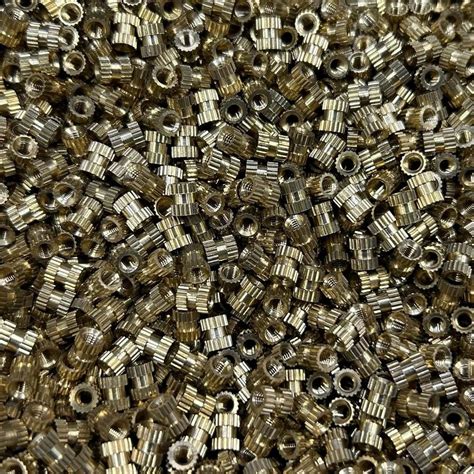 Round Brass Mounting Inserts For Electric Fitting Diameter M2 M5 At ₹ 075piece In Bengaluru