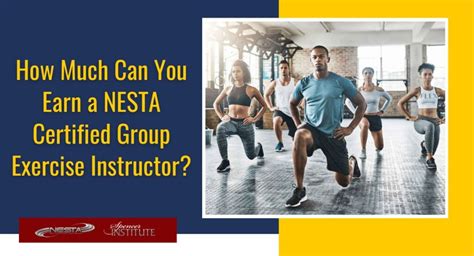 How Much Can You Earn A Nesta Certified Group Exercise Instructor Personal Trainer