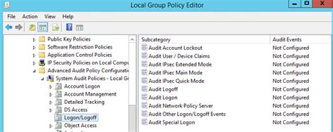 Audit Settings Not Applying Windows Spiceworks Community