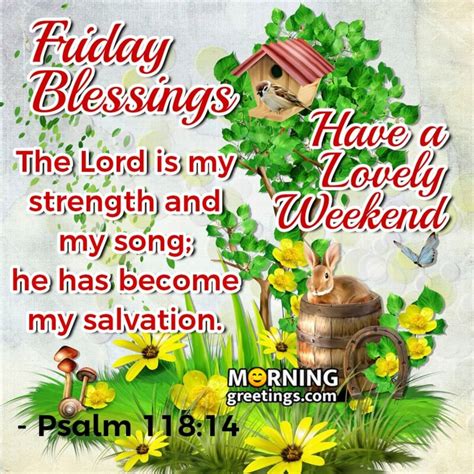 Friday Morning Blessings To Uplift Your Spirit Morning Greetings