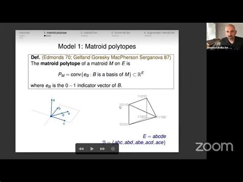 free video the geometry of geometries matroid theory old and new
