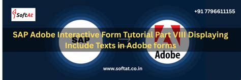 Displaying Include Texts In Sap Adobe Forms