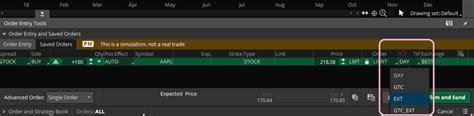 Thinkorswim Extended Pre Market And After Hours Trading 2024