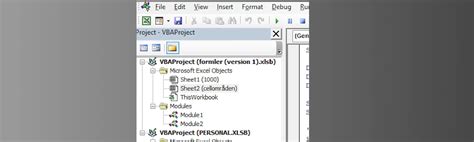 Genvägar And Shortcuts Arbeta Med Vba Editorn I Excel