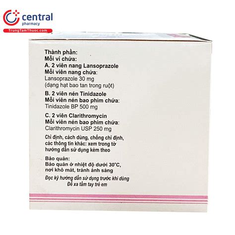 [chÍnh HÃng] Thuốc Inore Kit Tiêu Diệt Vi Khuẩn H Pylori