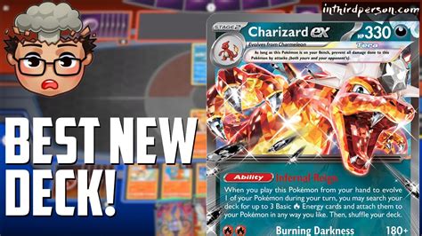Tera Charizard Ex Is The Best New Deck From Obsidian Flames Pokemon Tcg Deck List Matches