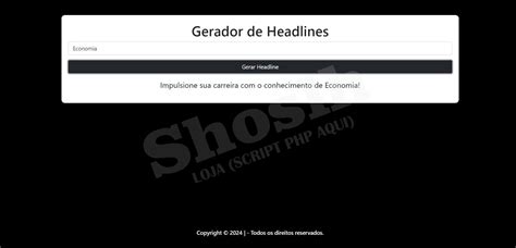 Gera Headline Automaticamente Script Php Aqui Brasil Oficial