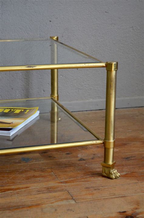 Table Basse Vintage Verre