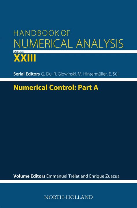 numerical control part a handbook of numerical analysis softarchive