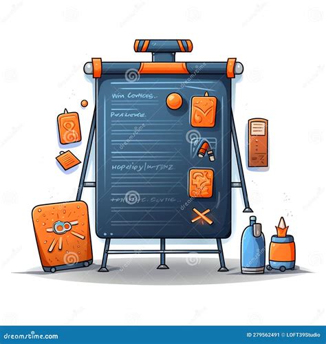 Generative Ai Concept Of Work Planning Stock Illustration Illustration Of Work Online 279562491