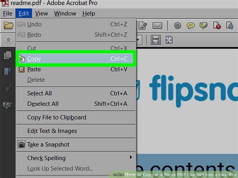 3 Ways To Copy And Paste PDF Content Into A New File WikiHow