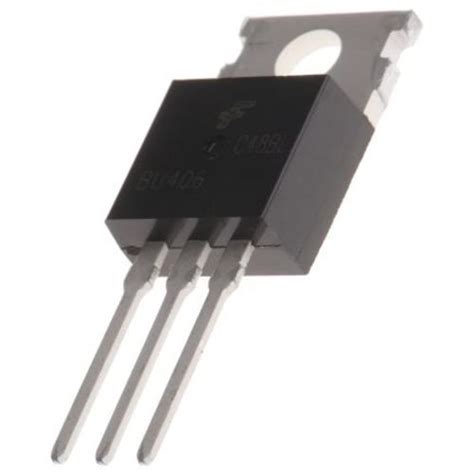 On Semiconductor Bu406tu Bipolar Transistor Through Hole Price From Rs 65 Unit Onwards