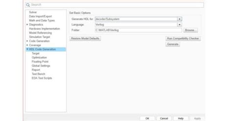 Blog Generate Verilog Code From Simulink Matlab Helper