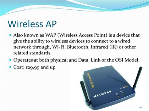 PPT NETWORKING COMPONENTS PowerPoint Presentation Free Download ID