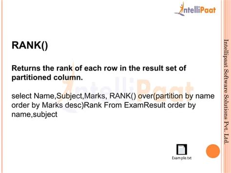 Sql Developer Lecture 21pdf