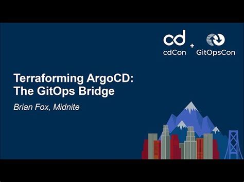 Free Video Terraforming Argocd The Gitops Bridge From Cncf Cloud Native Computing Foundation
