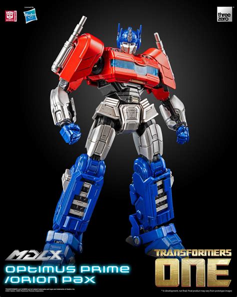 Optimus Prime Orion Pax Mdlx Threezero Transformers One Figure