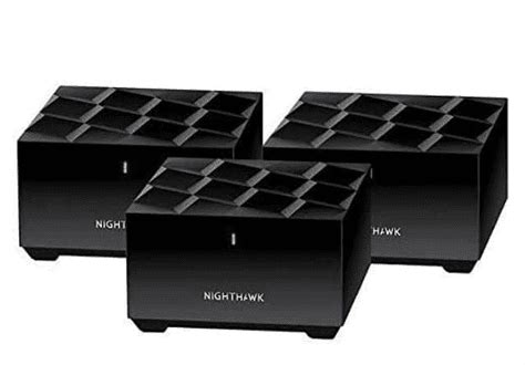 Open Box Netgear Nighthawk Whole Home Mesh Wifi System Pack Black Mk Nas Walmart Com