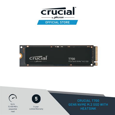 Crucial T Tb Pcie Gen Nvme M Ssd T Ssd Without Heatsink Lazada Singapore