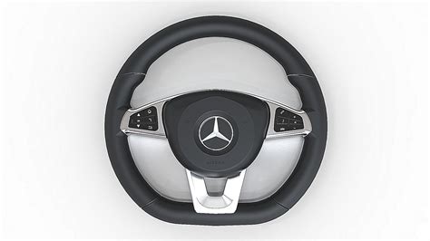 奔驰汽车方向盘solidworks 2015模型图纸下载 懒石网