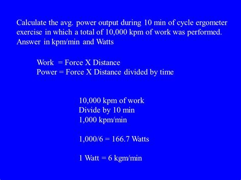 metabolic equations acsm formulas ppt video online download