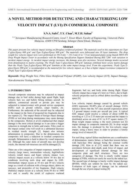 A Novel Method For Detecting And Characterizing Low Velocity Impact Lvi In Commercial