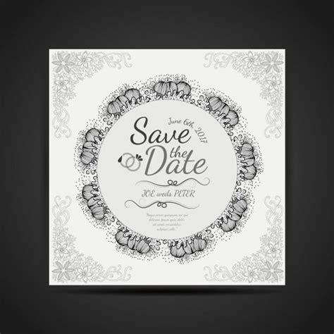 장식용 웨딩 카드 Eps Uidownload