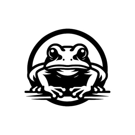 Premium Vector Frog Silhouette Vector