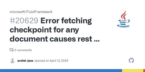 Error Fetching Checkpoint For Any Document Causes Rest Of The Batch To