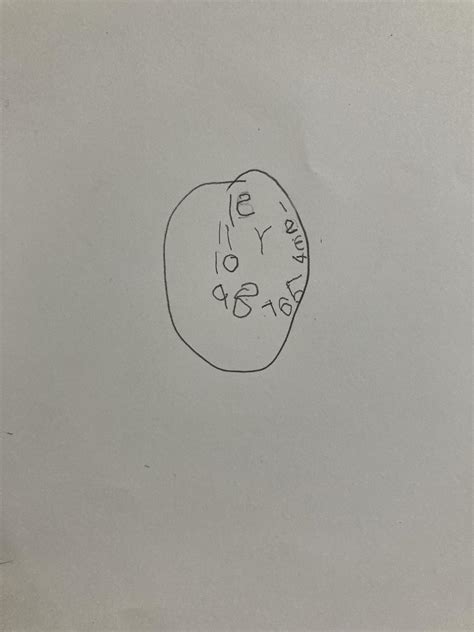 My Son Drew This Clock In Kindergarten Today R Hannibaltv