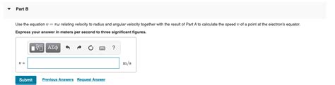 solved if you treat an electron as a classical rigid sphere