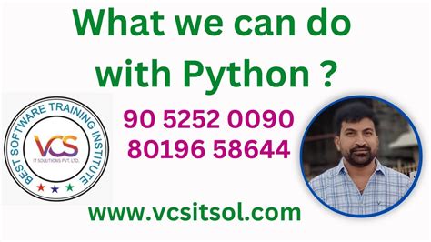 What We Can Do With Python Best Python Full Stack Training Best