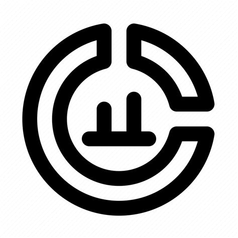 Data Visualization Report Infographic Statistics Diagram Icon