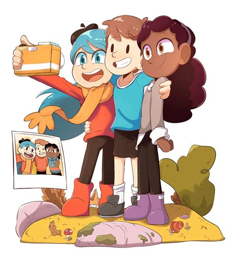 The Places Youll Go 💙🧡💜 By Yohocutie R Hildatheseries