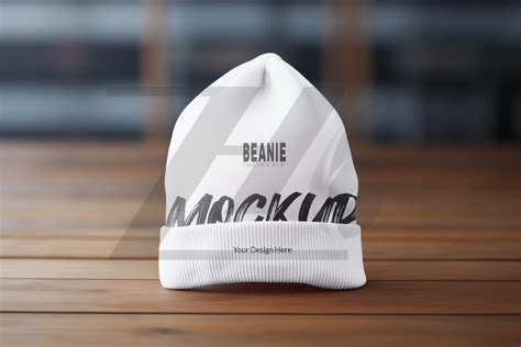 دانلود فایل لایه باز موکاپ کلاه Beanie دانلود رایگان فایل لایه باز، Psd، وکتور، لوگو و موکاپ