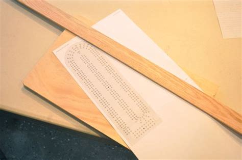 How To Make A Cribbage Board