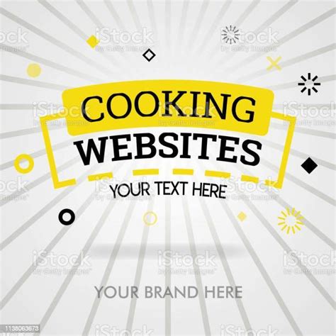 요리 웹 사이트 배너입니다 요리 요리 웹 요리에 대 한 웹 사이트입니다 인쇄 신문 표지 잡지 전단지 브로셔 배너 웹 및 식품 비즈니스를 위한 판촉 광고 마케팅 용 일 수