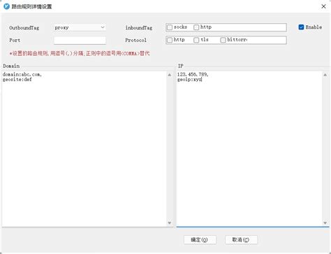 关于填写自定义路由规则 · issue 2234 · 2dust v2rayn · github