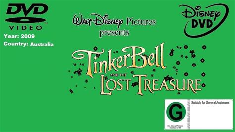 Opening And Closing To Tinker Bell And The Lost Treasure Disney Dvd