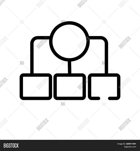 Connected Data Flow Vector Photo Free Trial Bigstock