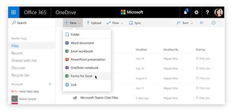 Forms For Excel New Experience For Excel Survey In Office 365
