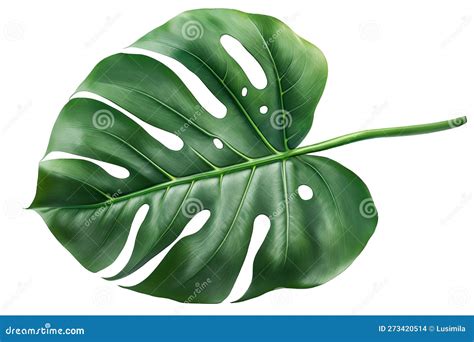 Monstera De Hojas Tropicales Foto De Archivo Imagen De Planta Floral